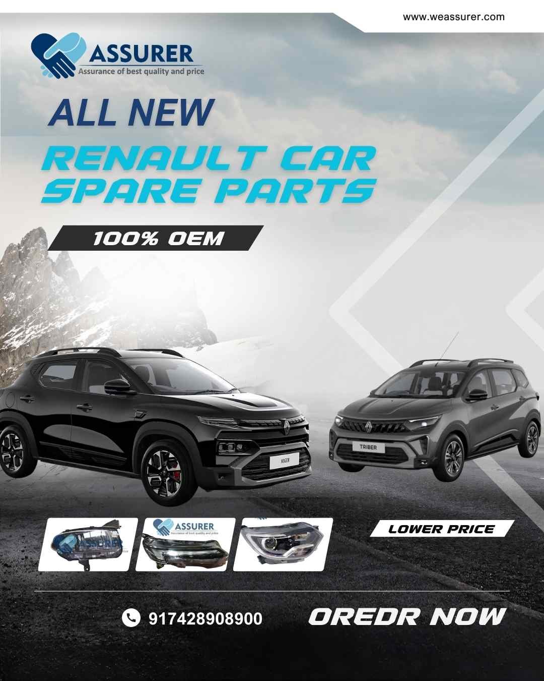 100% Genuine Renault Spare parts - Assurer Auto Parts